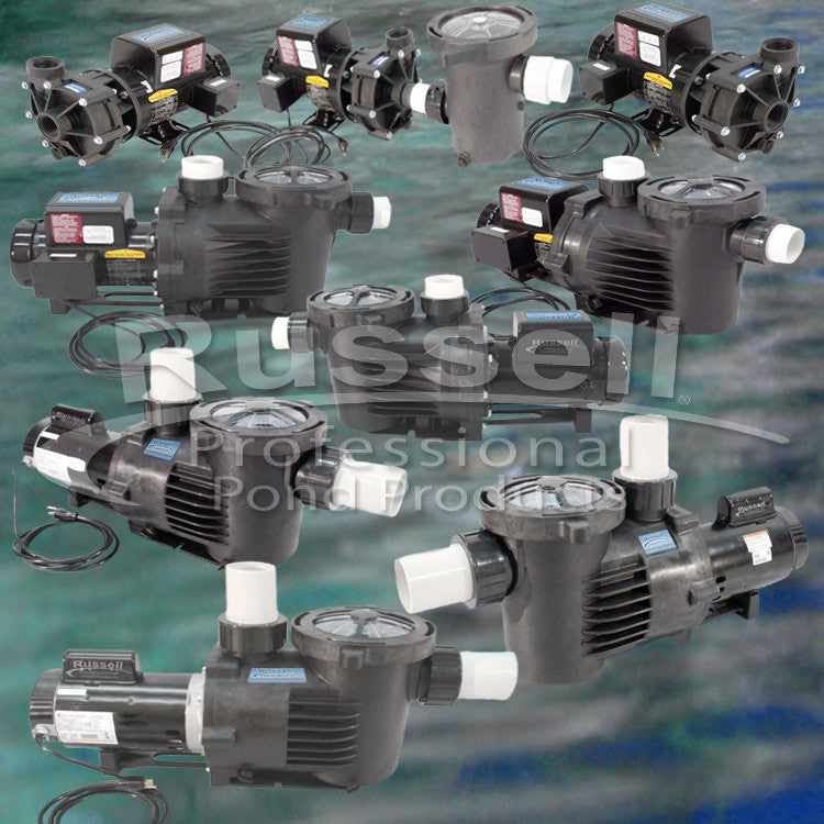 External Pond Pumps - Small, Medium, and Large Flow