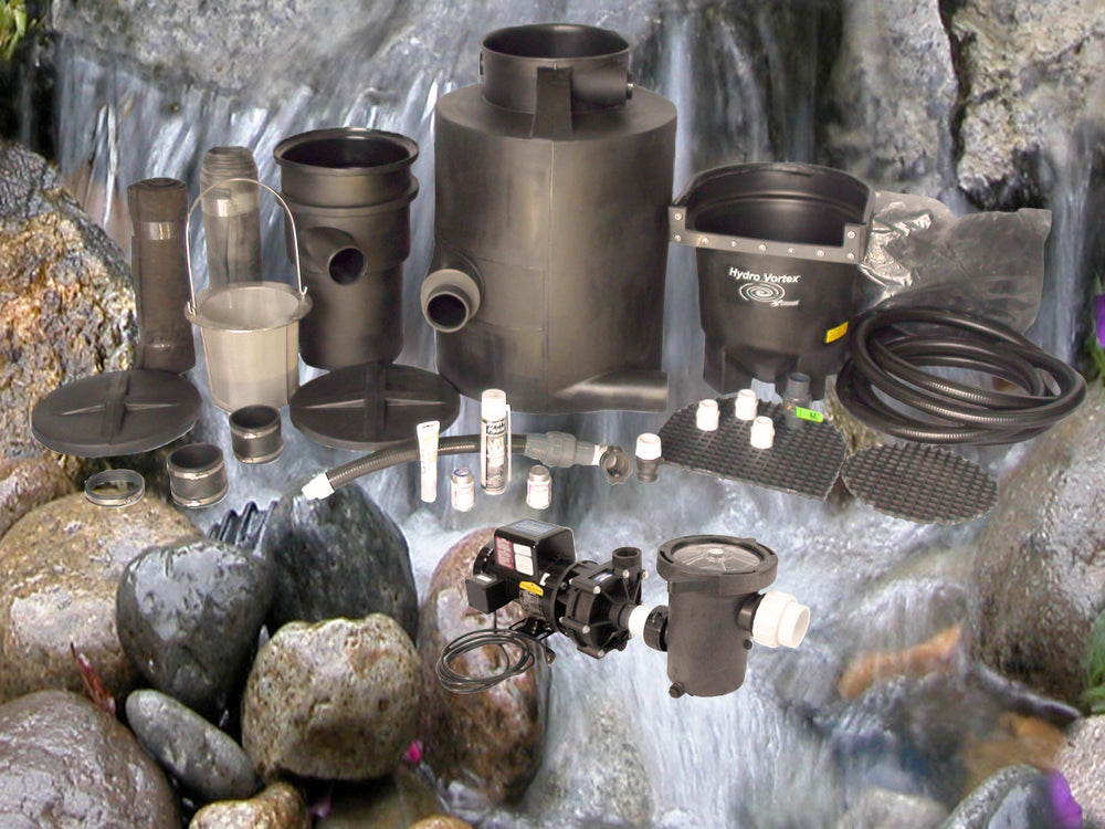 Ahi Series Pondless Waterfall Kit | Easy to Clean | 16" Waterfalls