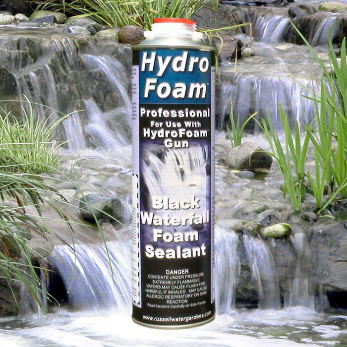 HydroFoam™ Black Waterfall Foam 32 oz. Can