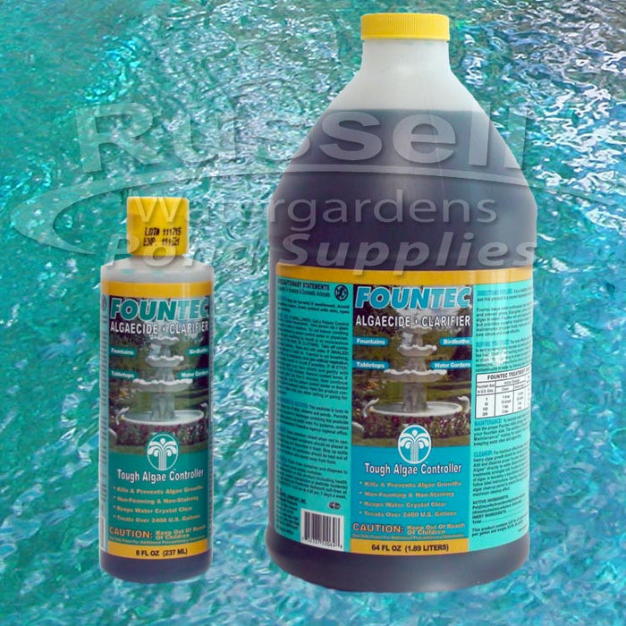 Fountec Algae Control Quickly Kills and Prevents Algae